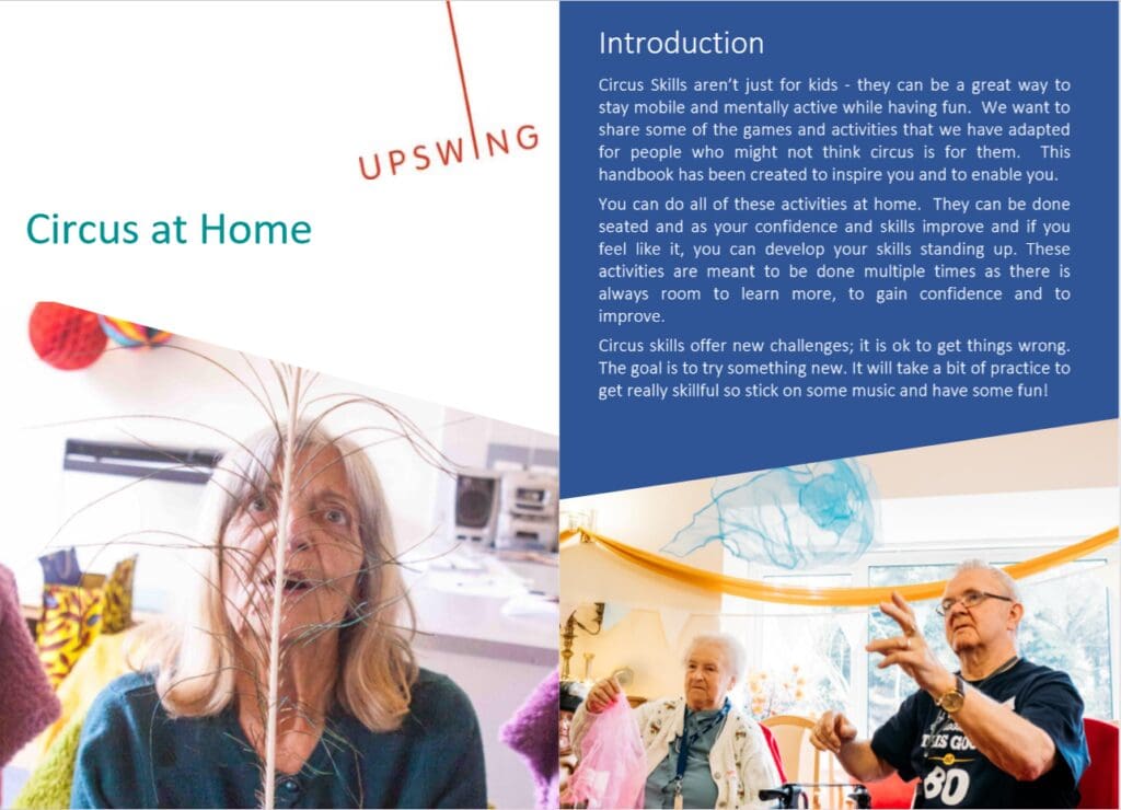 Circus at Home Handbook — Upswing